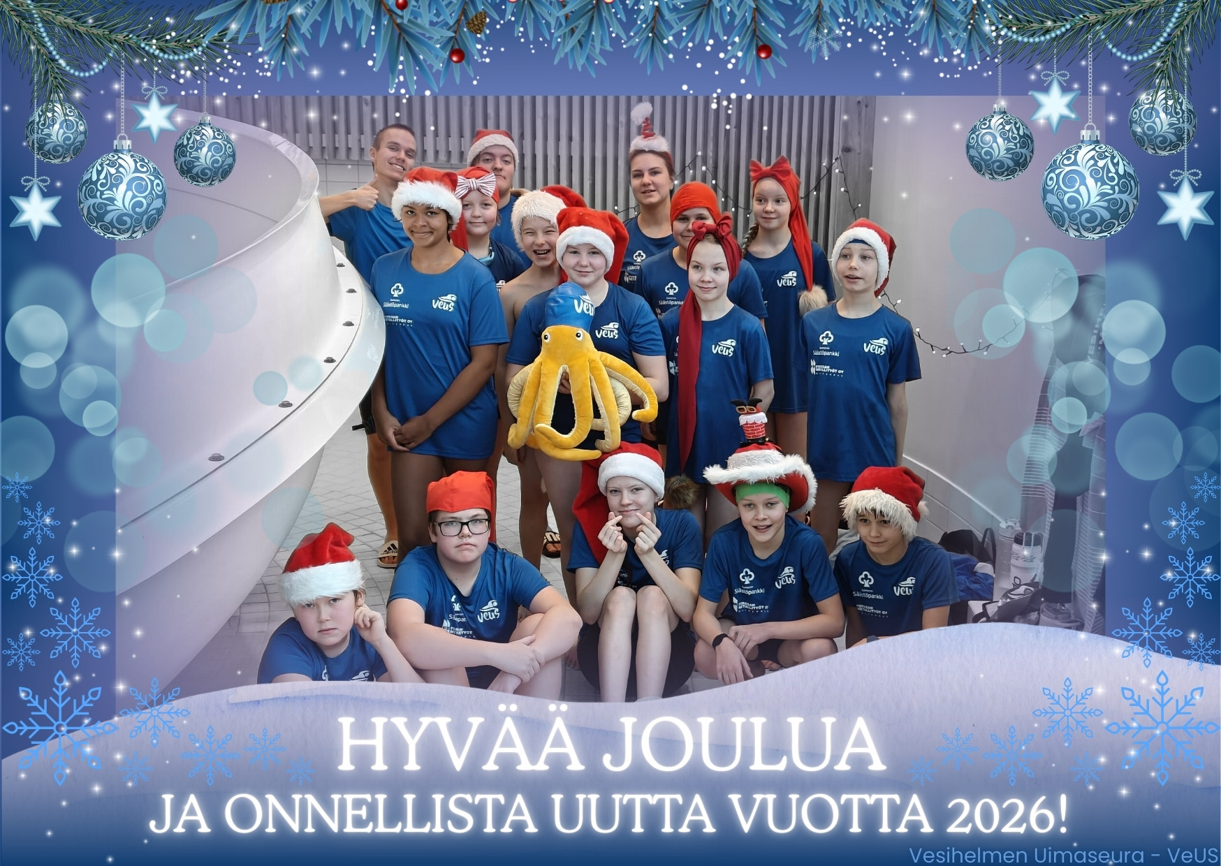 Hyvää Joulua! - Vesihelmen Uimaseura ry - VeUS